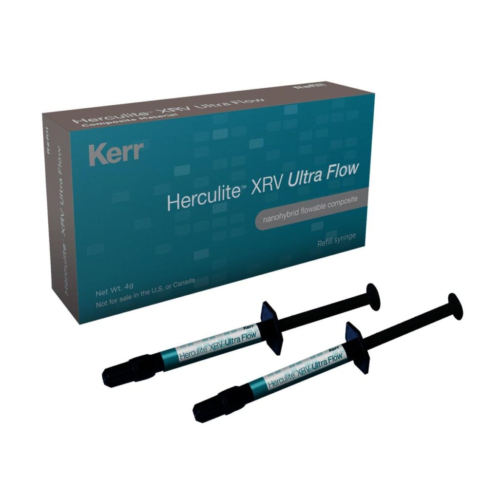 Herculite XRV Ultra Flowable Syringe 2g A1 2 syringes - Promoting ...